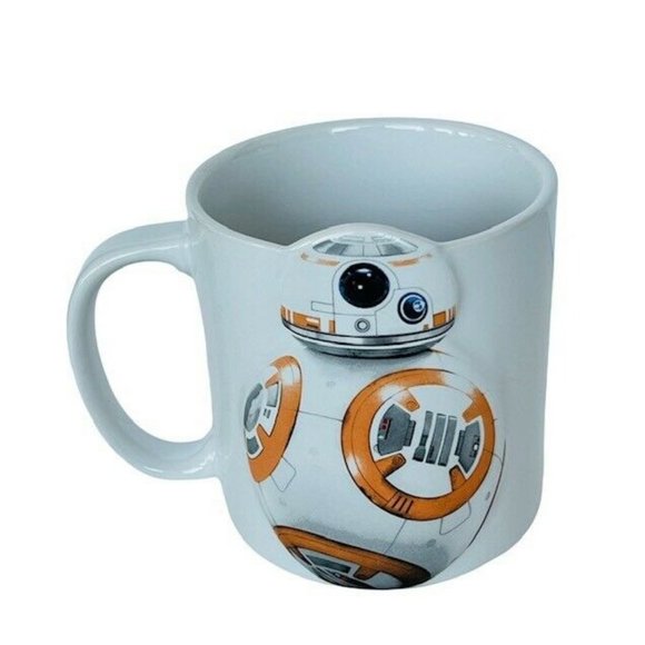Disney | Dining | Star Wars Coffee Mug Cup Bb8 Droid Force Awakens Last ...